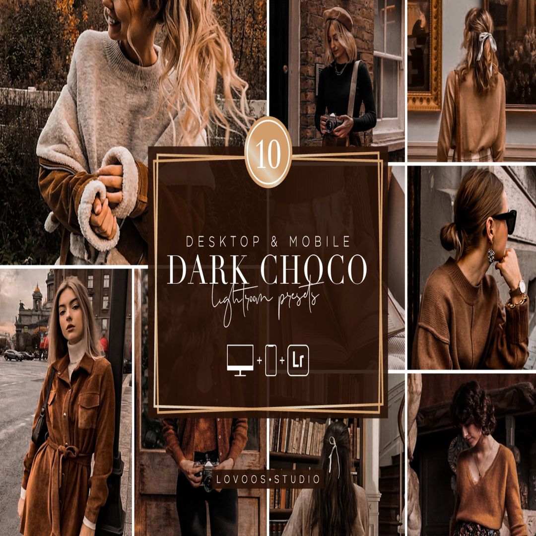 DARK CHOCO – Lightroom Presets Mobile & Desktop Presets | Inspire Uplift