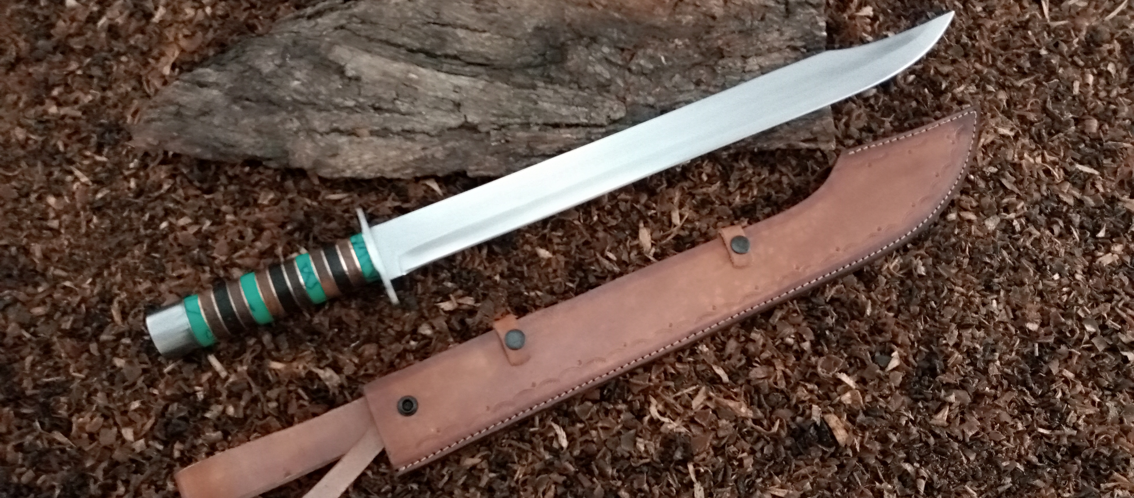 High Carbon Steel Sword 28 inch Battle Ready With Sheath, Be | Inspire ...
