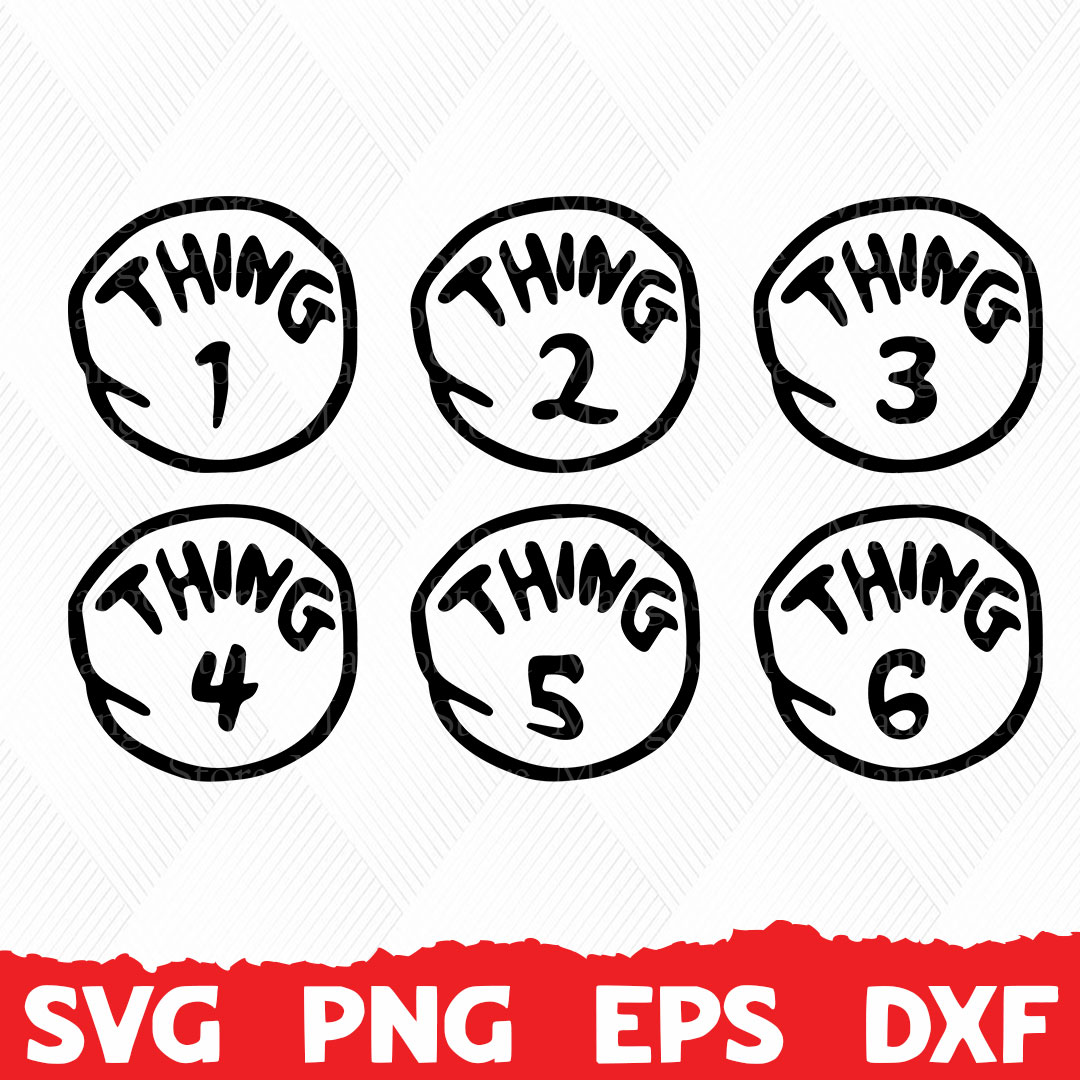 Thing svg, dr Seuss Svg, Dr Suess Png, Dr Suess Day, Teacher | Inspire ...