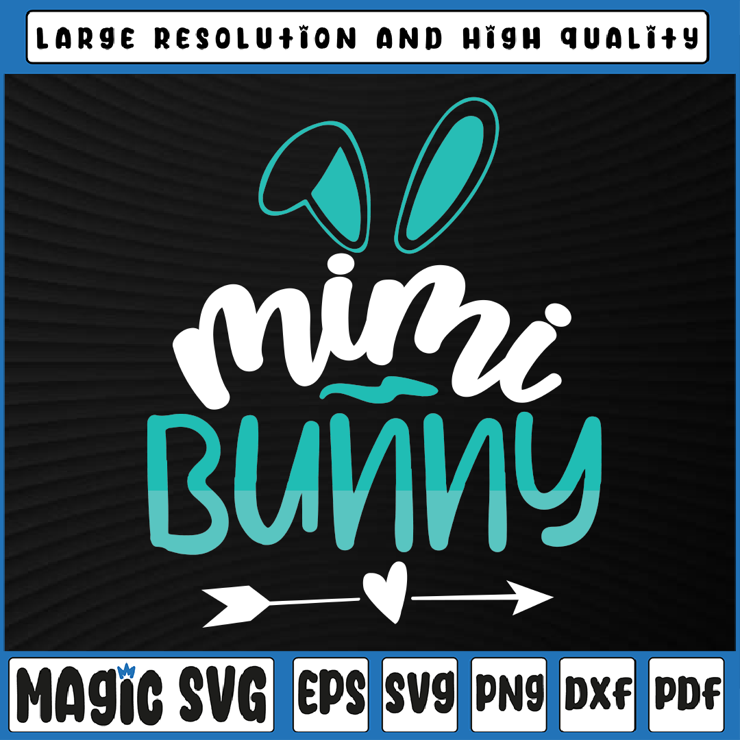 Mimi Bunny, Mimi bunny Svg, Mimi Bunny Baby bunny, Easter Sv - Inspire ...