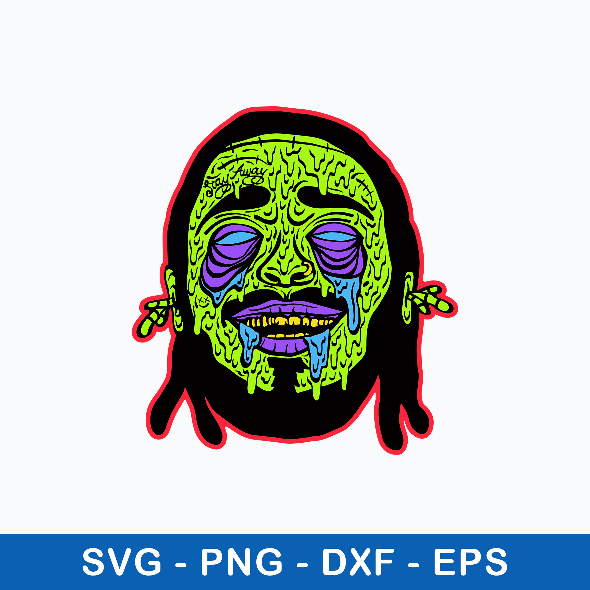 Post Zombie Svg, Post Malone Svg, Zombie Svg, Png Dxf Eps Fi - Inspire ...