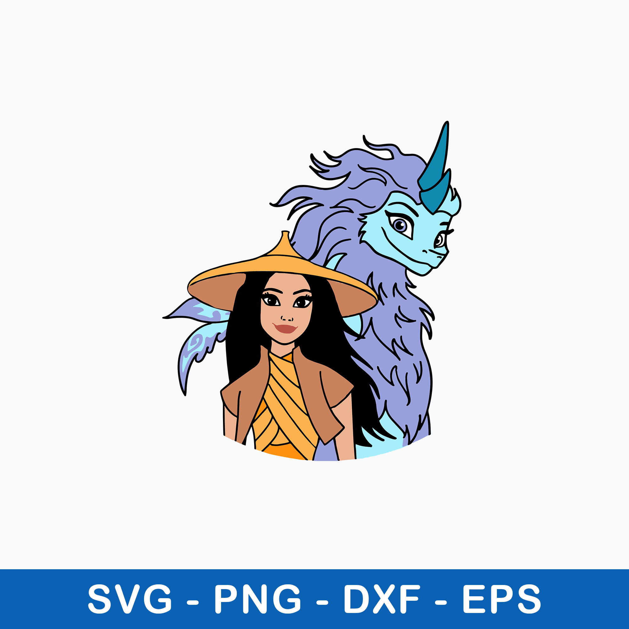 Raya And The Last Dragon Svg, Disney Svg, Png Dxf Eps File | Inspire Uplift