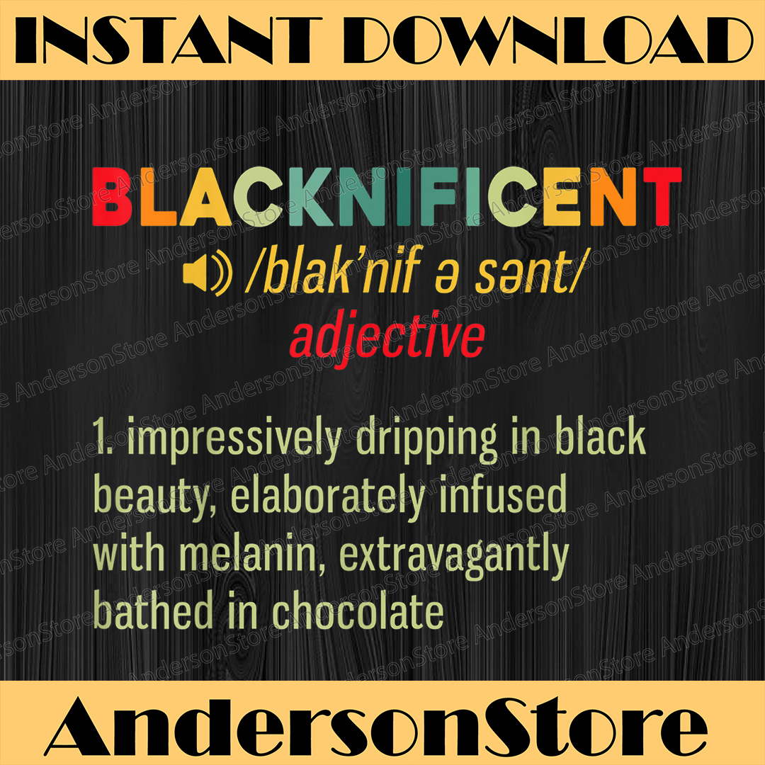 Blacknificent Definition Black Pride Black History, Black Po | Inspire ...