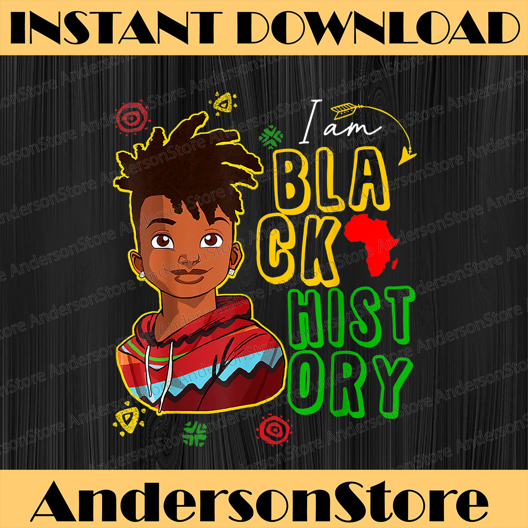 I Am The Strong African Boy Black History Month Black Histor | Inspire ...