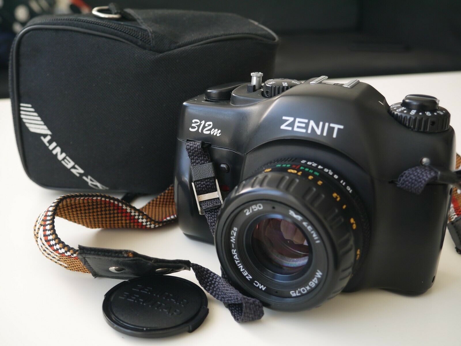 Zenit 312m Soviet 35mm SLR Camera with Zenitar M2s Lens M42 | Inspire ...