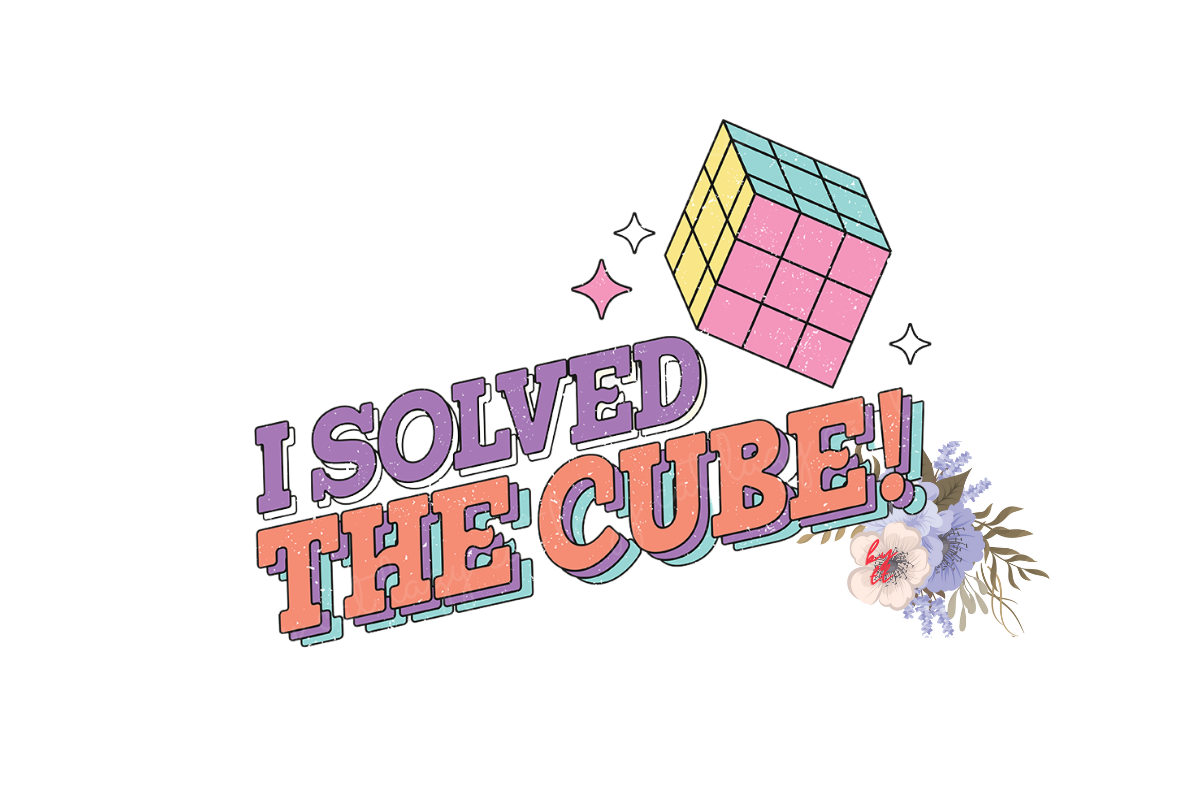 90s Retro Cube PNG Sublimation Graphic by Designanytran - Inspire Uplift