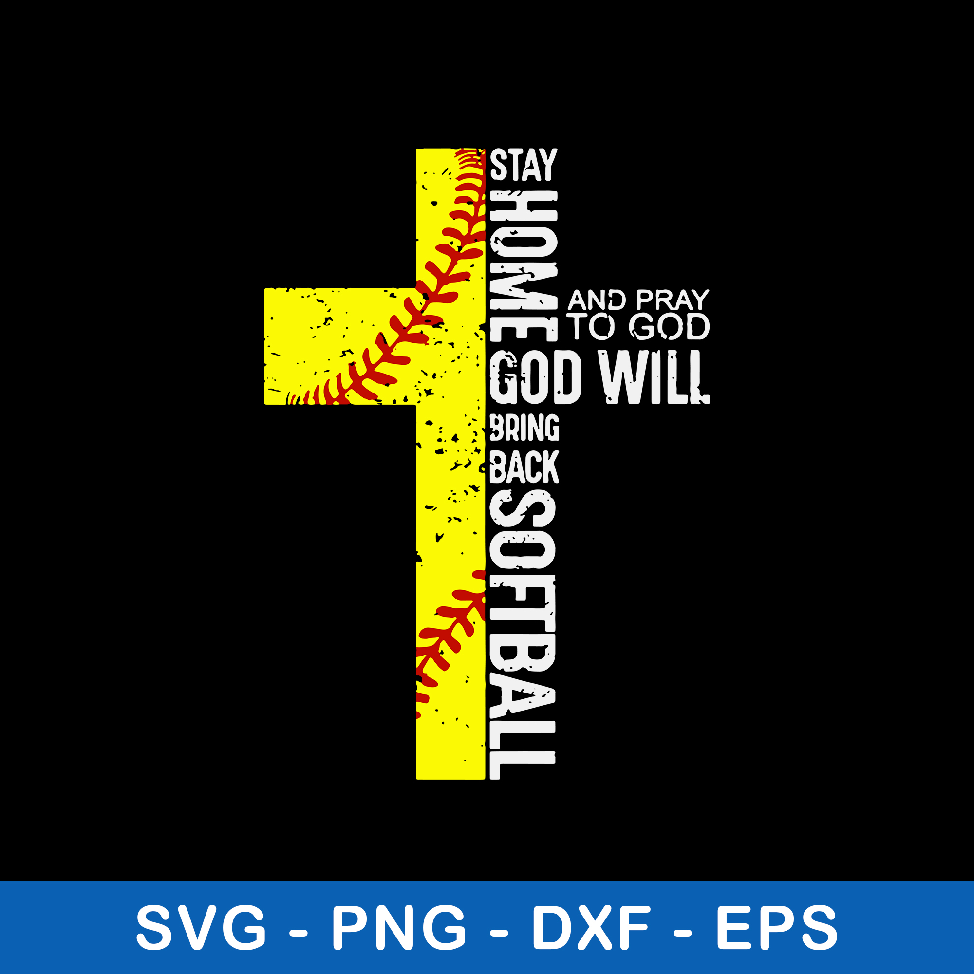 softball cross svg - Inspire Uplift