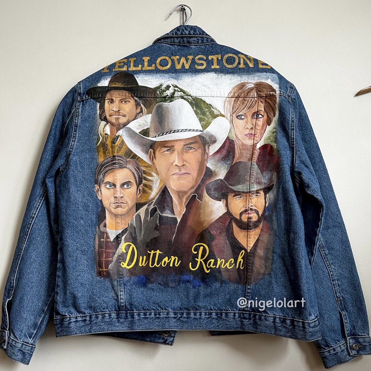 Yellowstone denim jacket. You can order | Inspire Uplift