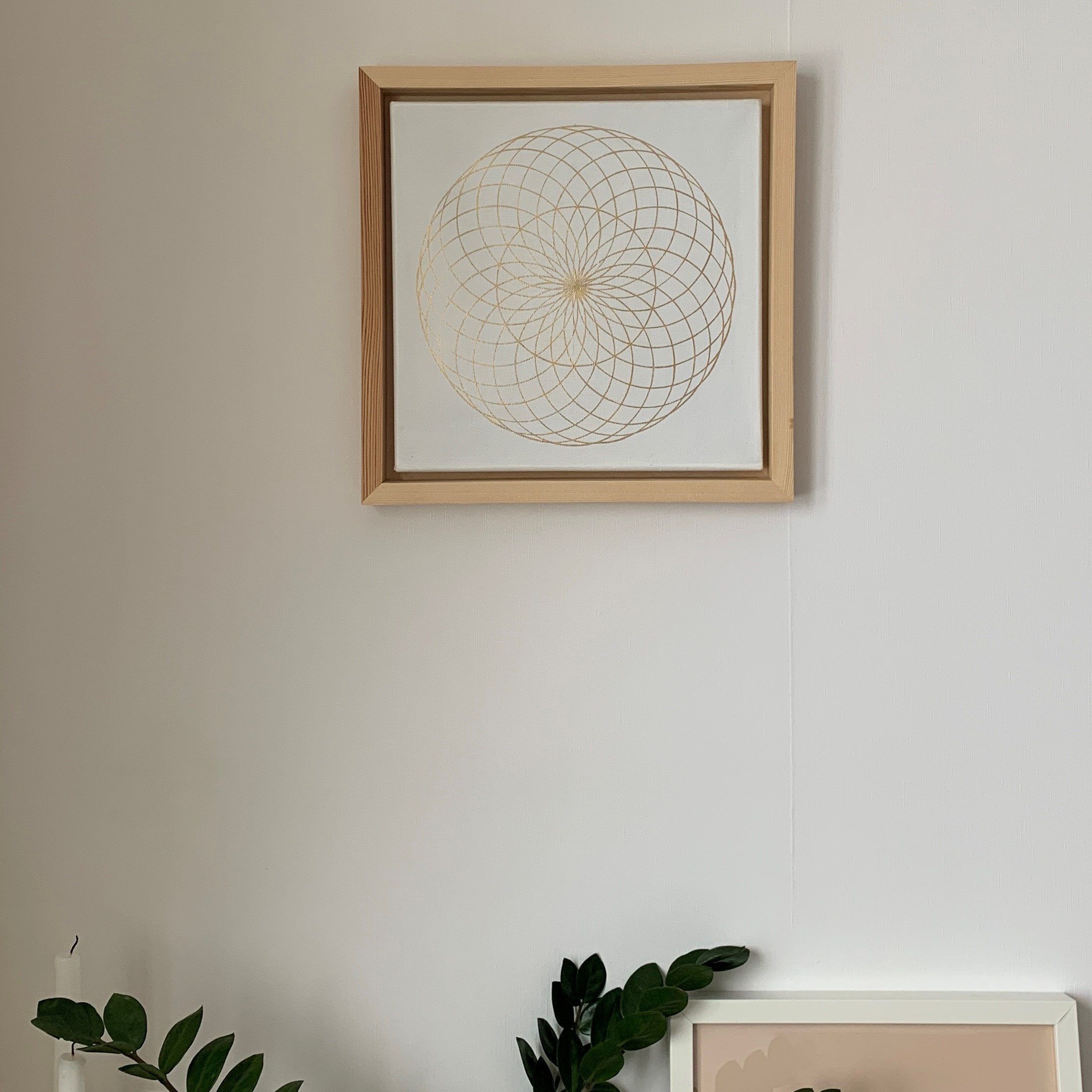 Mandala Torus symbol | Sacred geometry decor | Spiritual min - Inspire ...