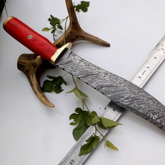 Bowie Knife, 16 Inch Hunting Knife, Handmade Bowie Knife, Da | Inspire ...