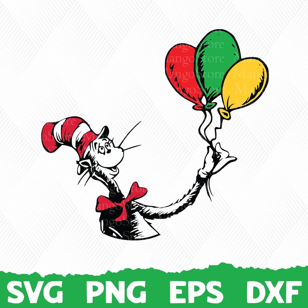 Dr Seuss Svg, Dr Seuss Cat In The Hat Svg, Dr Suess Png, Dr - Inspire ...