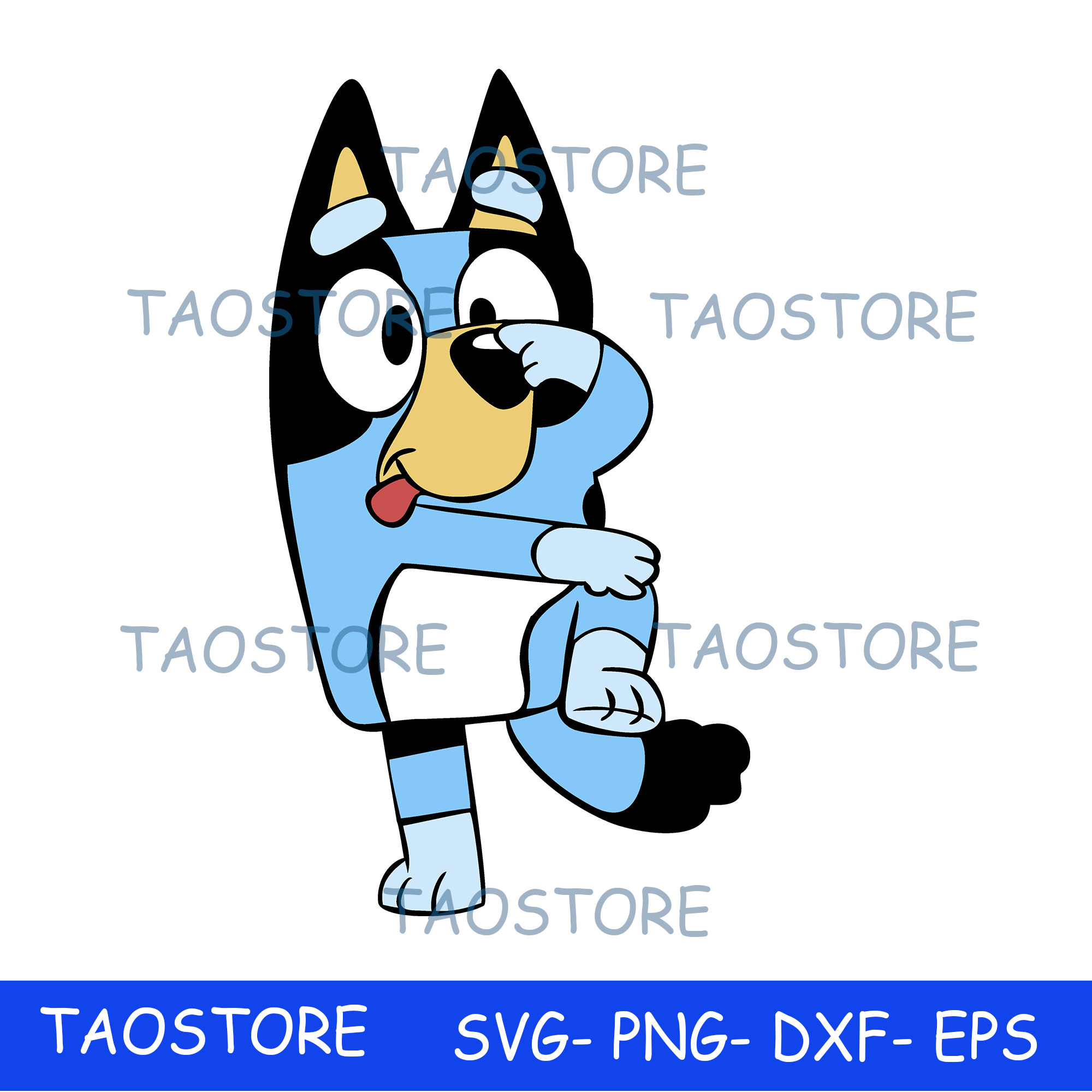 Bluey SVG , Bluey Cut Files for Cricut, Bluey, Bluey PNG, | Inspire Uplift