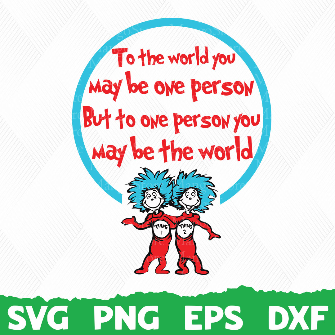 Thing 1 svg,Thing 2 svg, kids svg, Dr Seuss Svg, Dr Seuss Ca | Inspire ...