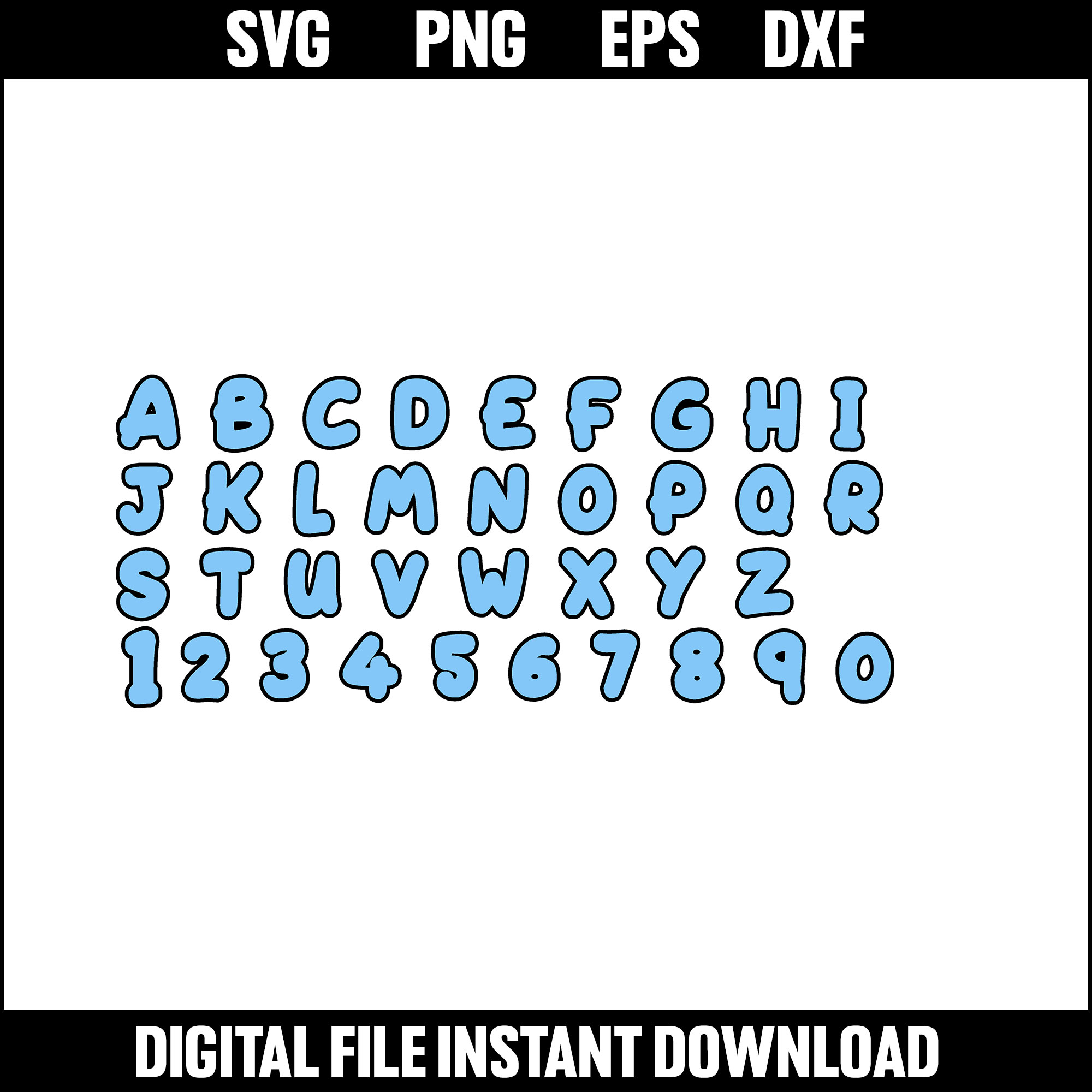 Bluey SVG,Bluey Font, logo Bluey, cartoon svg, Layer cut ver | Inspire ...