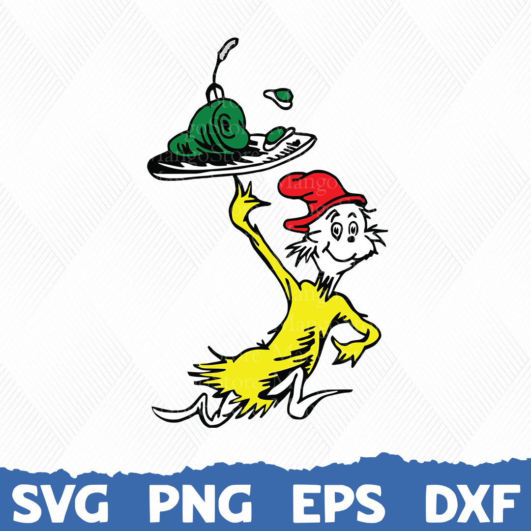 Dr Seuss Svg, Dr Seuss Cat In The Hat, Horton svg, Lorax svg | Inspire ...