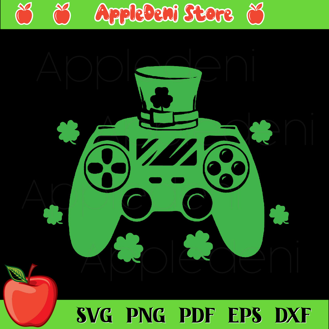 Video Game St Patricks Day Svg, Gamer Boys Svg, Game Control | Inspire ...