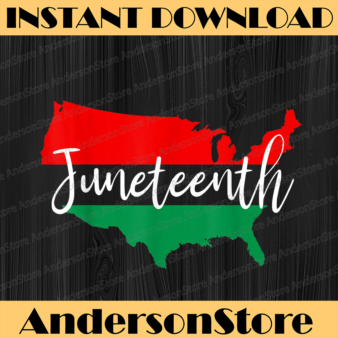 Juneteenth Celebrate Black Freedom USA Map Black History, Bl - Inspire ...