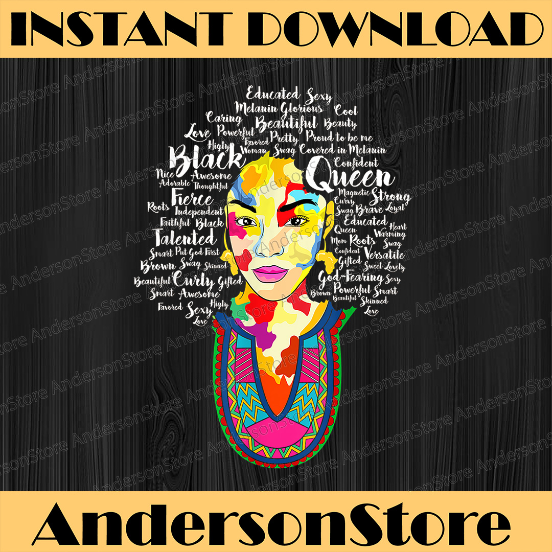 Black Queen Black History Month African American Afro Black | Inspire ...