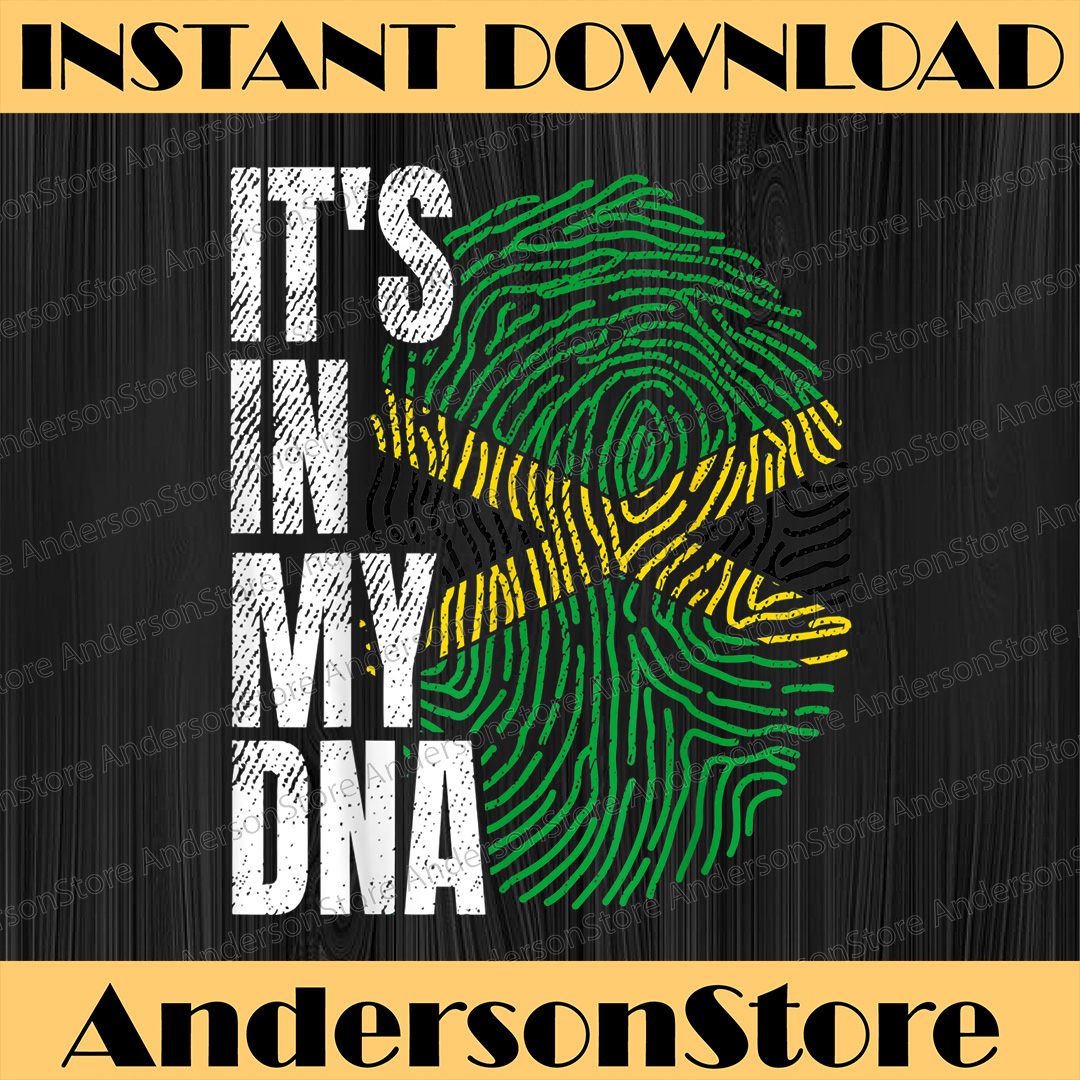 It's in My DNA Jamaican Flag Jamaica Boy Girl Black History, | Inspire ...