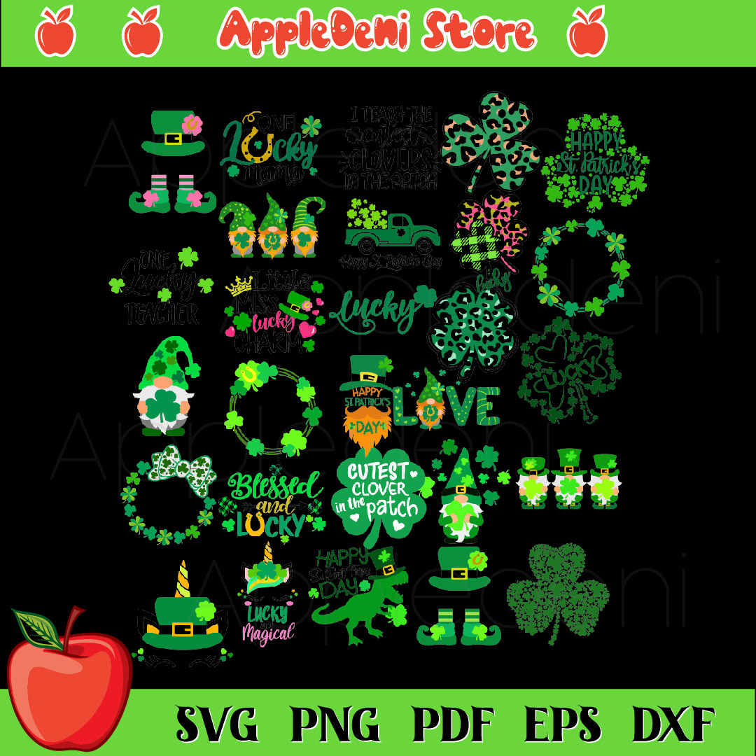 St Patrick Day Bundle Svg, Holidays Svg, ST.Patrick's day Sv | Inspire ...