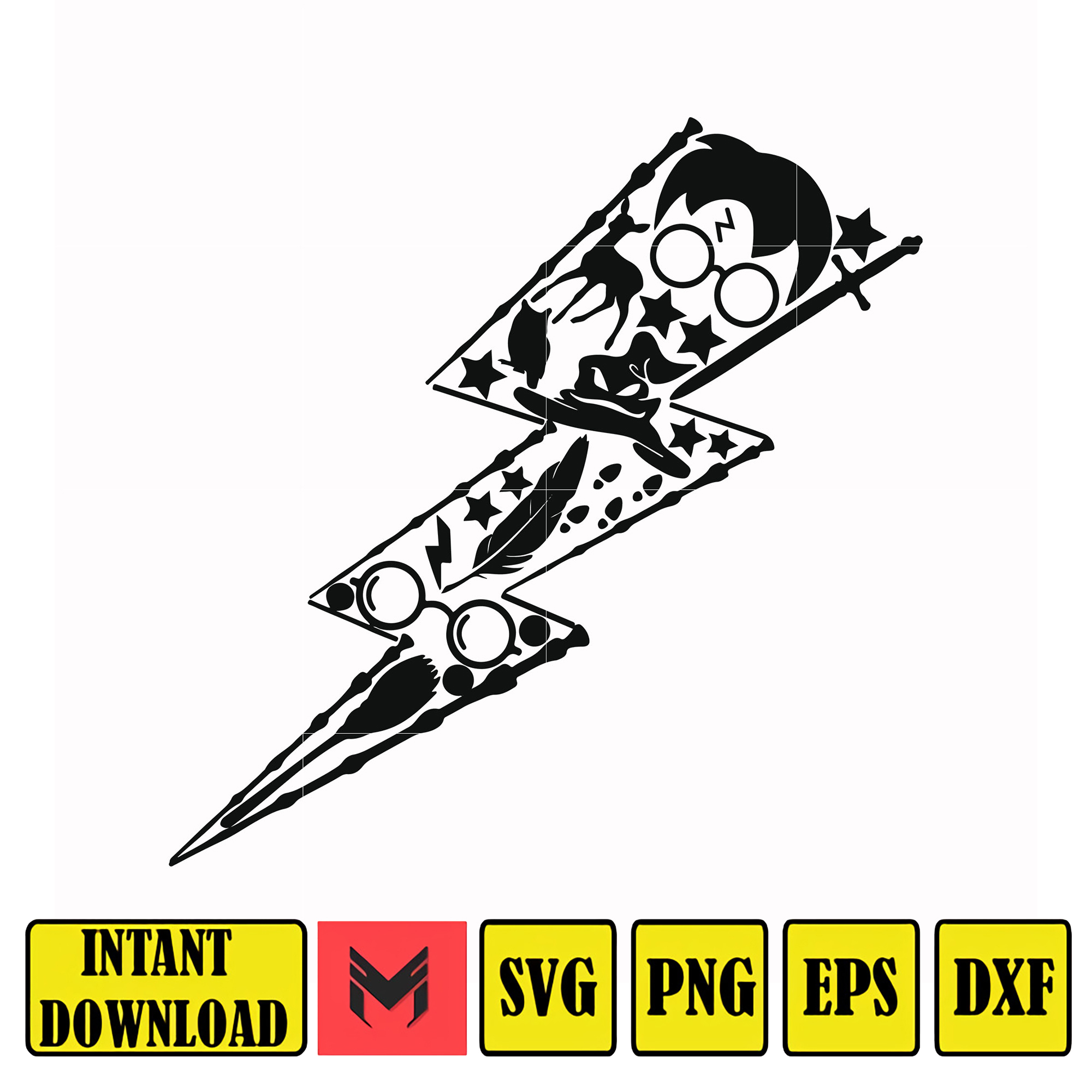 HRPT00023-Harry potter svg, png, dxf, eps file HRPT00023 | Inspire Uplift