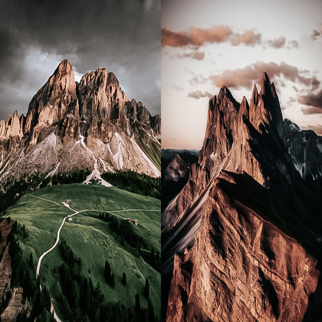 Dark Landscape Mobile & Desktop Presets | Inspire Uplift