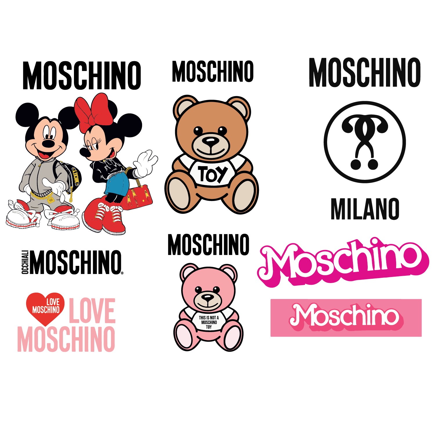 Moschino Bundle Svg, Moschino Logo Svg , Moschino Svg File C | Inspire ...