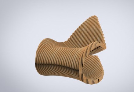 Digital Template Cnc Router Files Cnc Chair Files for Wood L | Inspire ...