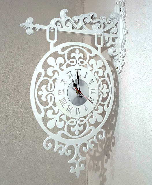 Digital Template Cnc Router Files Cnc Clock 4 mm Files for W | Inspire ...