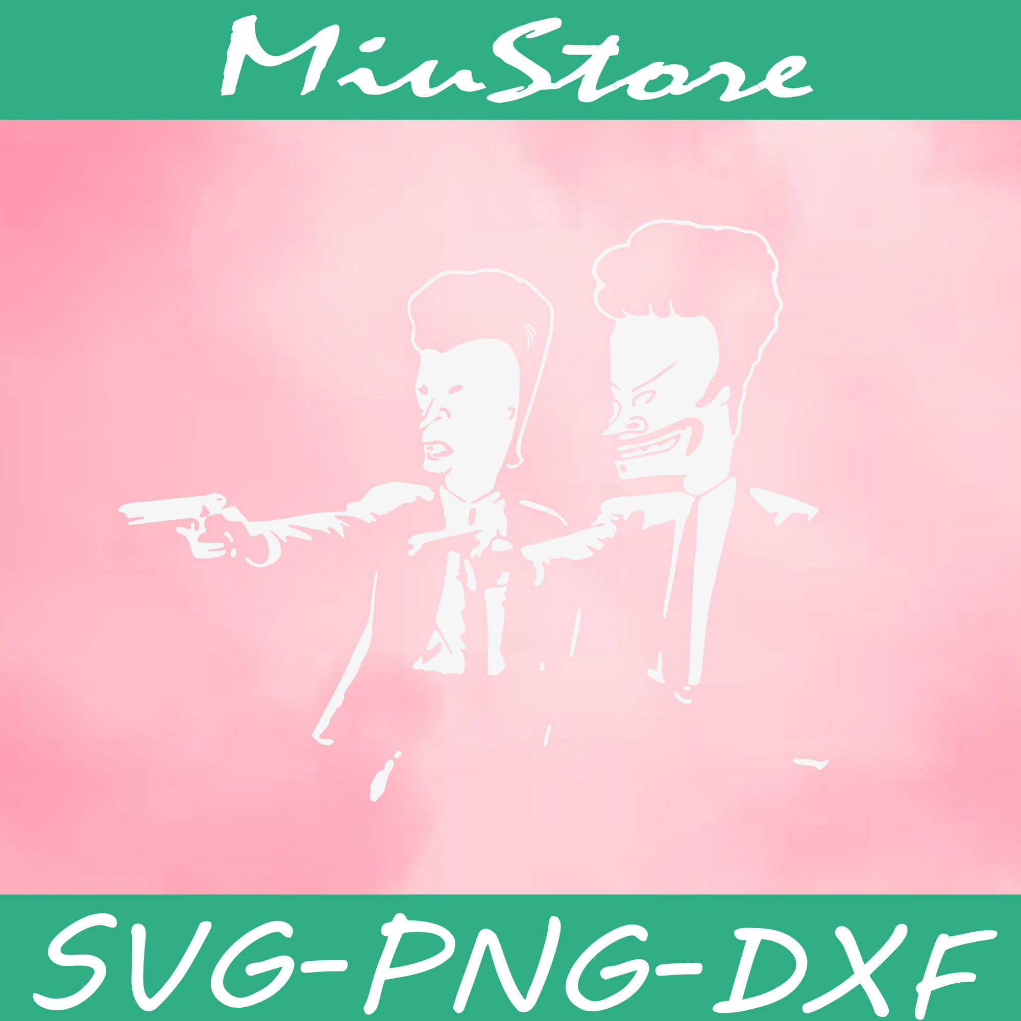 Beavis And Butthead Svg,png,dxf,cricut | Inspire Uplift
