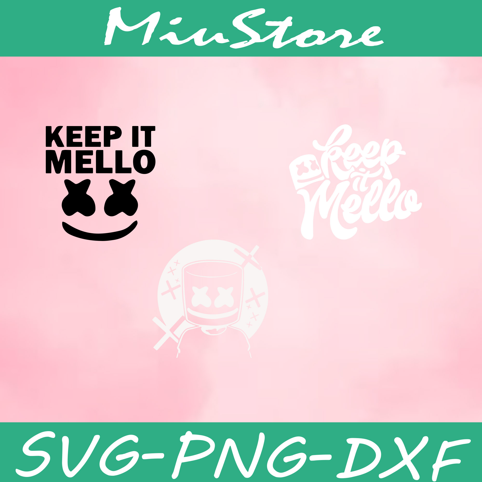 Keep It Mello Svg, Marshmello Svg,png,dxf,cricut | Inspire Uplift