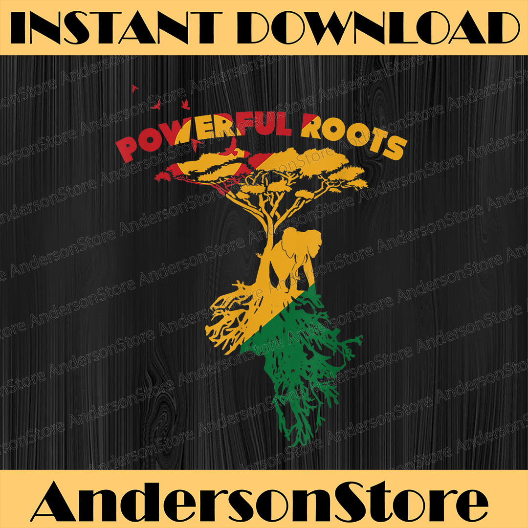 Power Roots Black History Month African American Cute Junete | Inspire ...