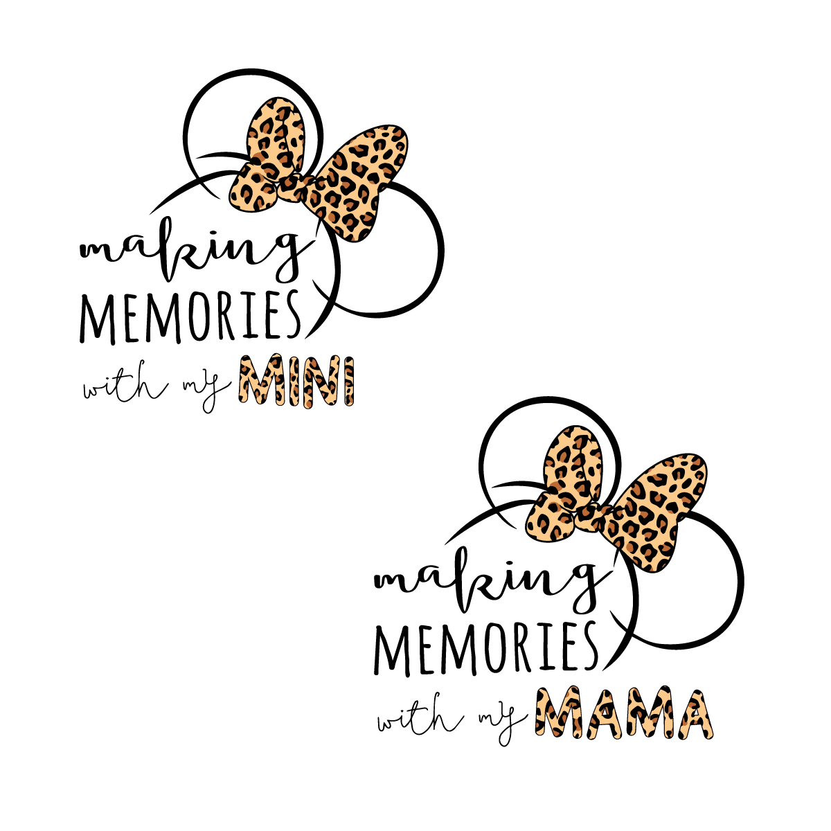 Making Memories With My Mama Mini Svg Graphic Designs Files Inspire Uplift