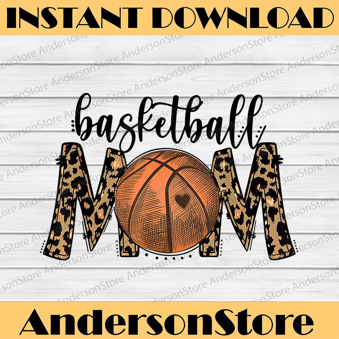 Basketball Mom Leopard Funny Sports Players Mother's Day Hap | Inspire ...