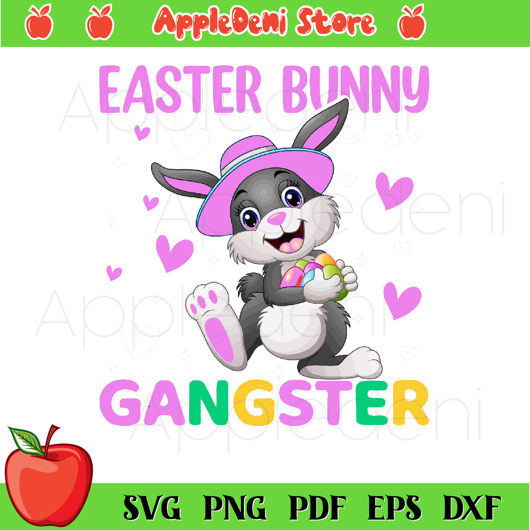 Easter Bunny gangster | Inspire Uplift