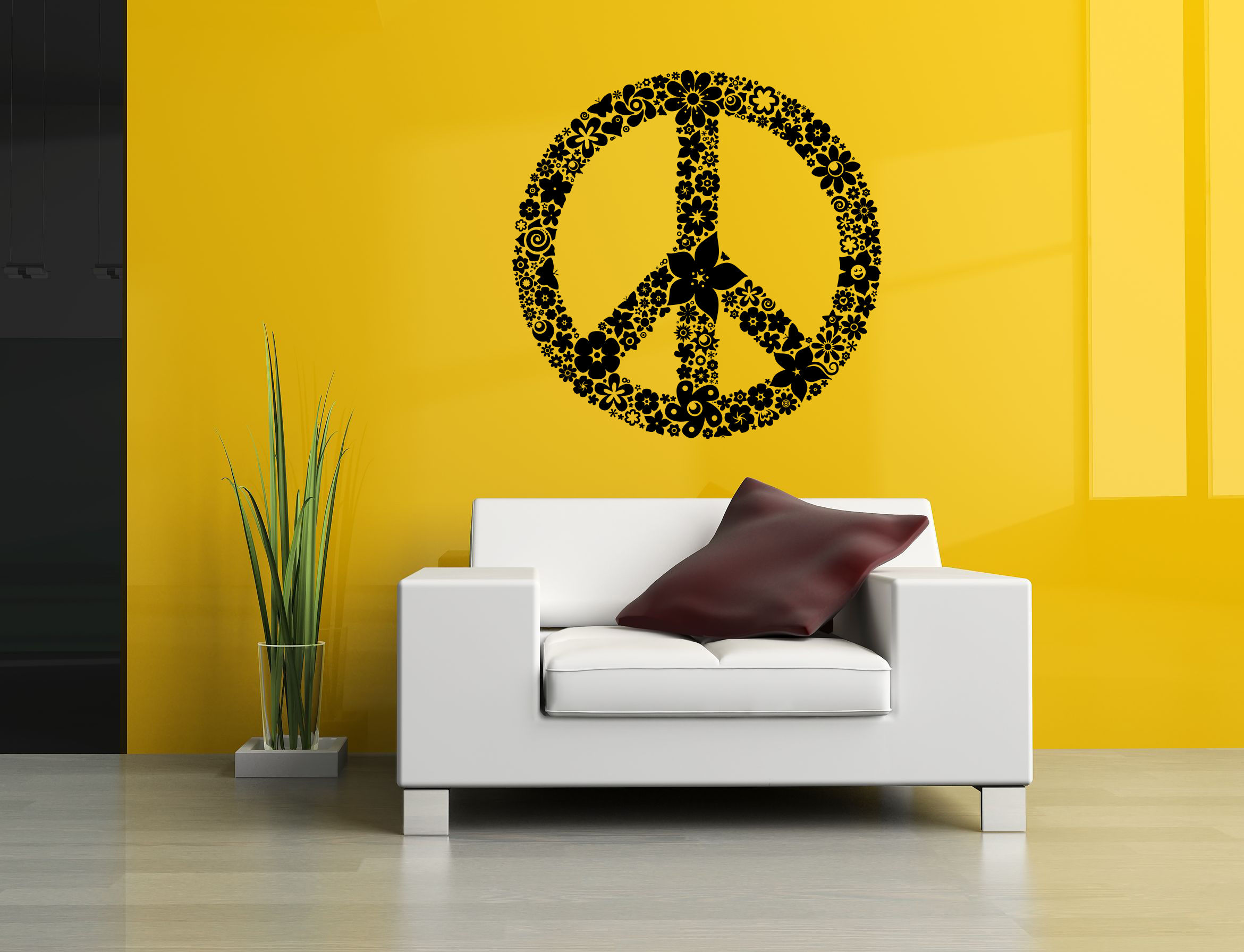 Pacific Sticker, International Symbol Of Peace, Anti-War And - Inspire ...