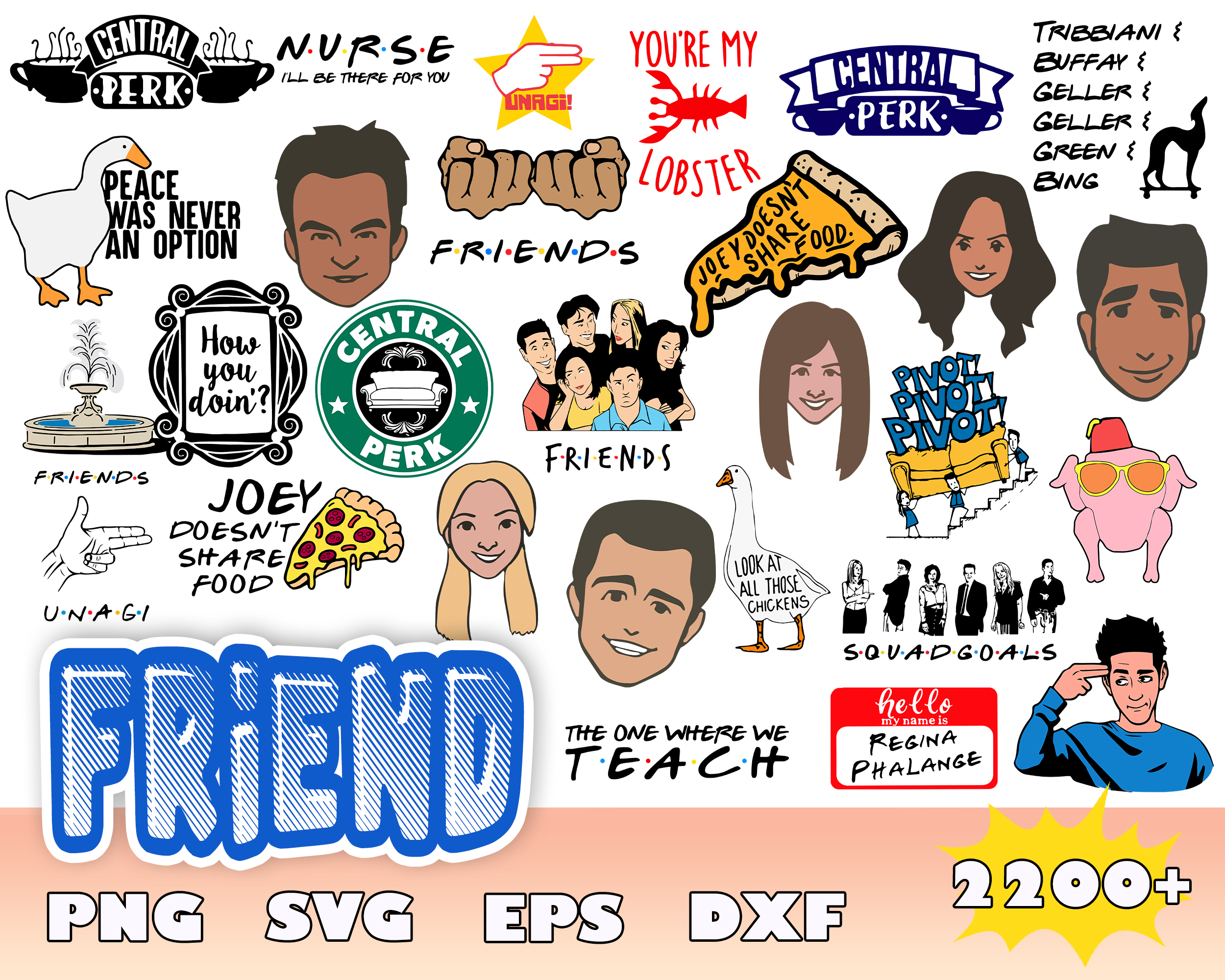 Friends Bundle Svg, Best Friends Svg, Friendship Svg, Bff Cl - Inspire ...