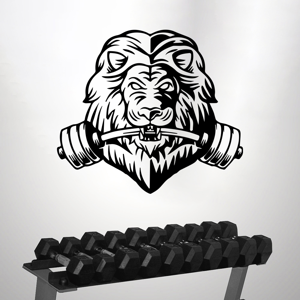 Lion Gym Bodybuilder Gym Fitness Crossfit Coach Sport Muscle - Inspire ...