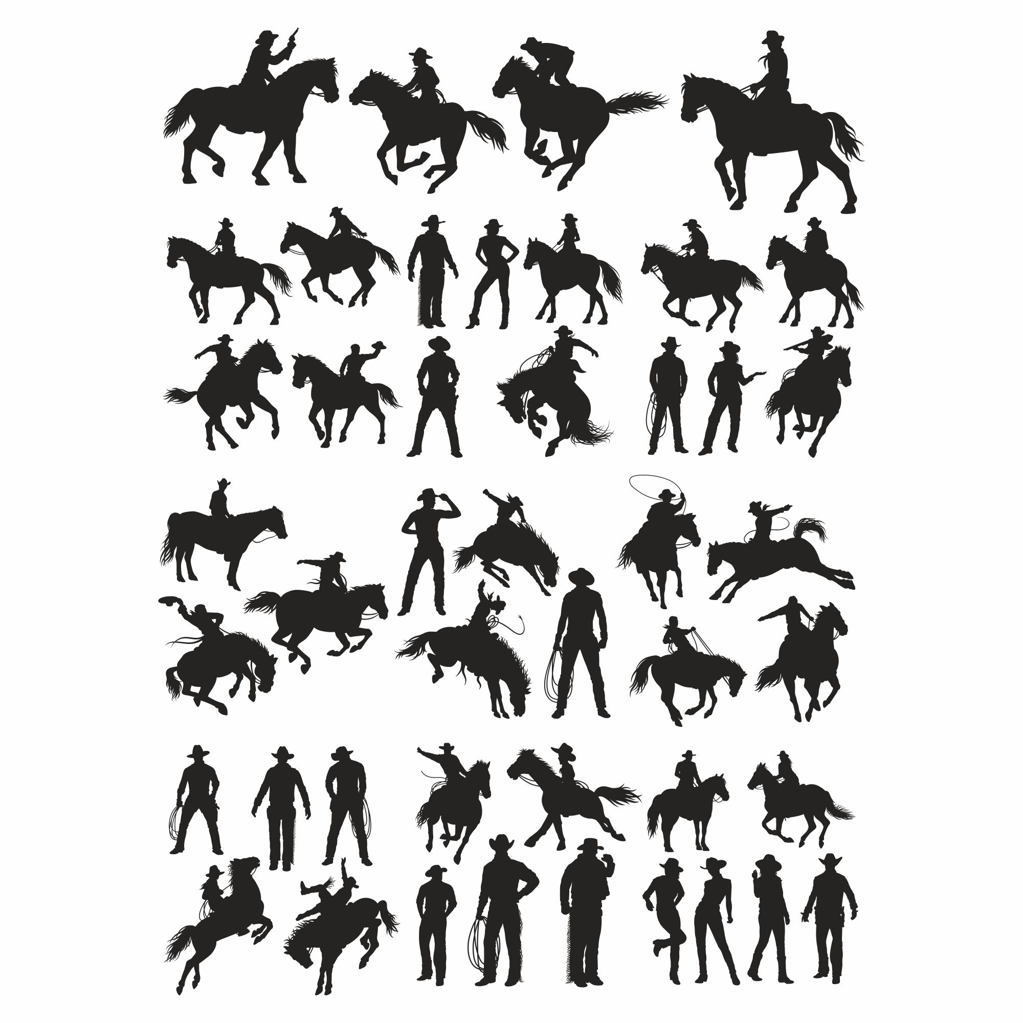 Cowboy Bundle svg, Western Bundle svg, Cowboy svg, cowboy cl | Inspire ...