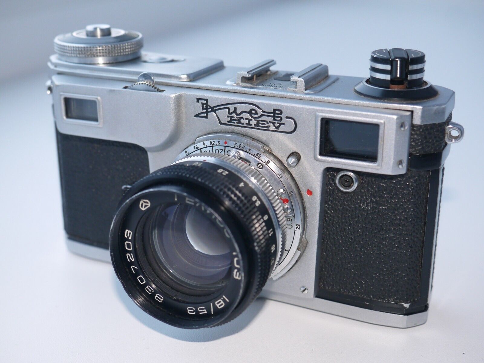 KIEV 4AM Russian USSR Contax Copy 35mm Camera Helios 103 Len - Inspire ...
