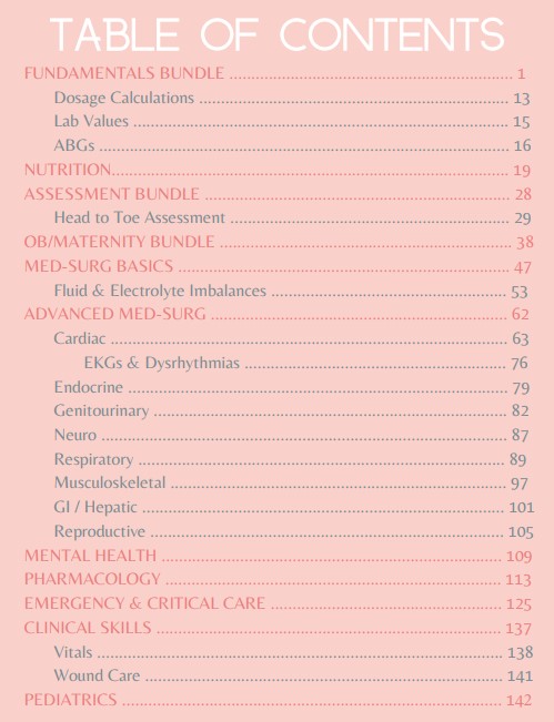 Complete Study Guide Bundle for Nursing Students | Nursing B - Inspire ... Complete Study Guide Bundle for Nursing Students | Nursing B - Inspire ...