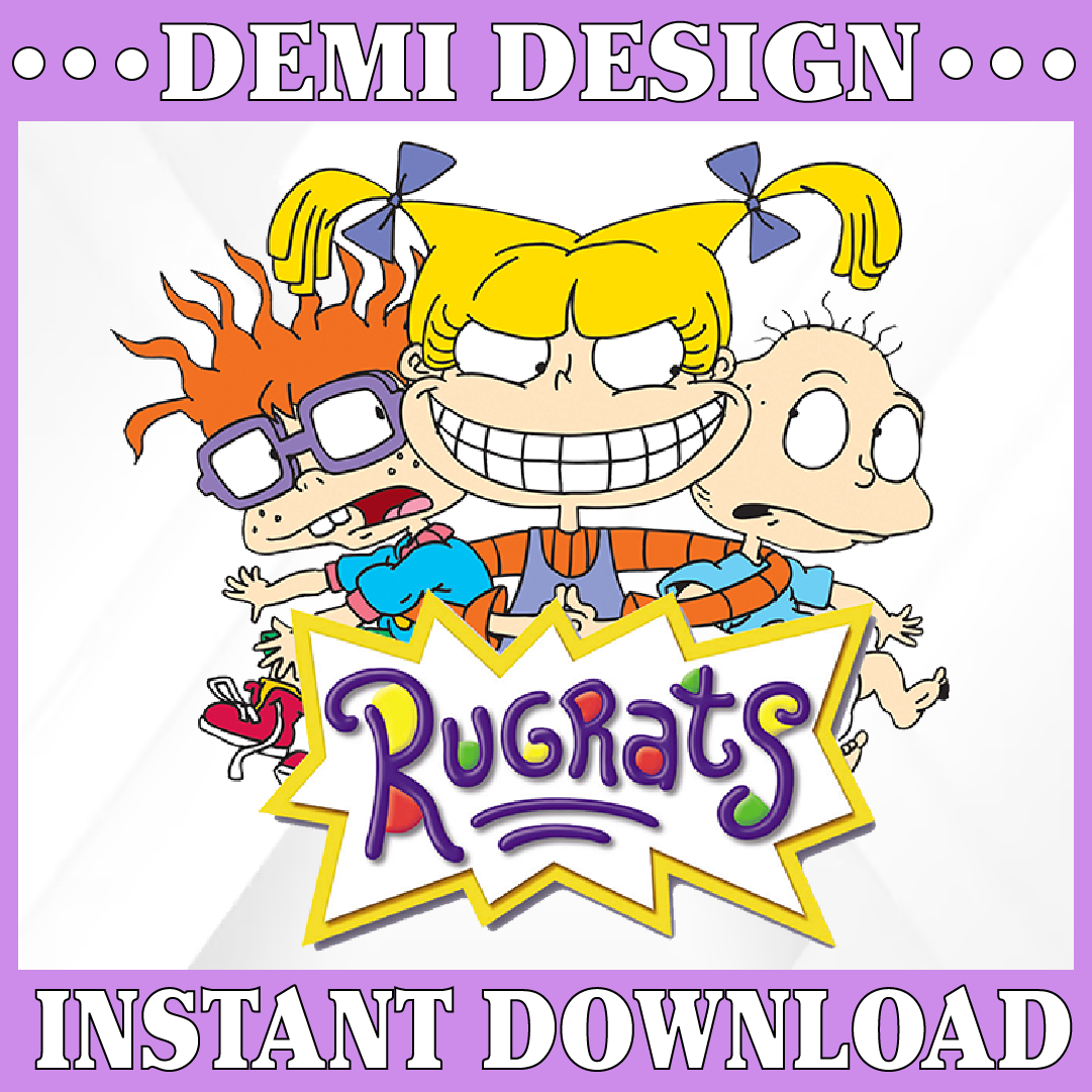 Rugrats Logo SVG, png, dxf, Cricut, Silhouette Cut File, Ins - Inspire Uplift