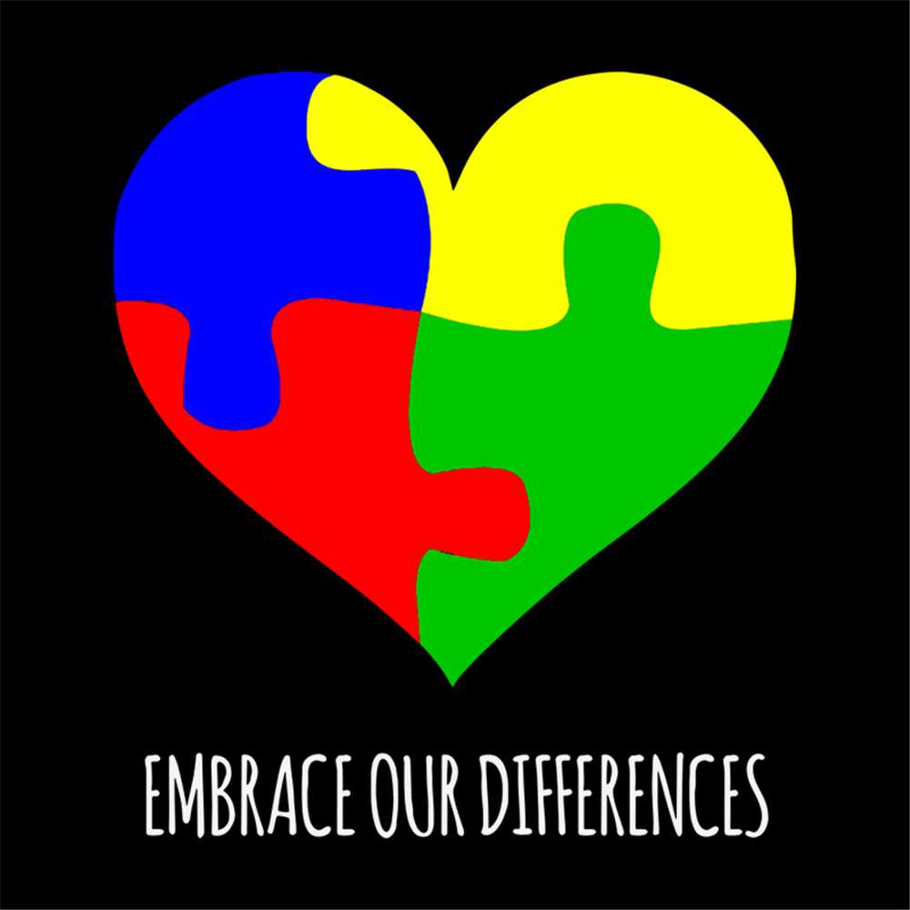Embrace Our Differences Svg, Autism Svg, Awareness Day Svg, | Inspire ...
