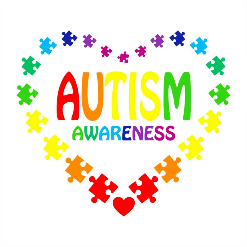 World Autism Awareness Heart Autism Cute Svg, Autism Svg, Co | Inspire ...