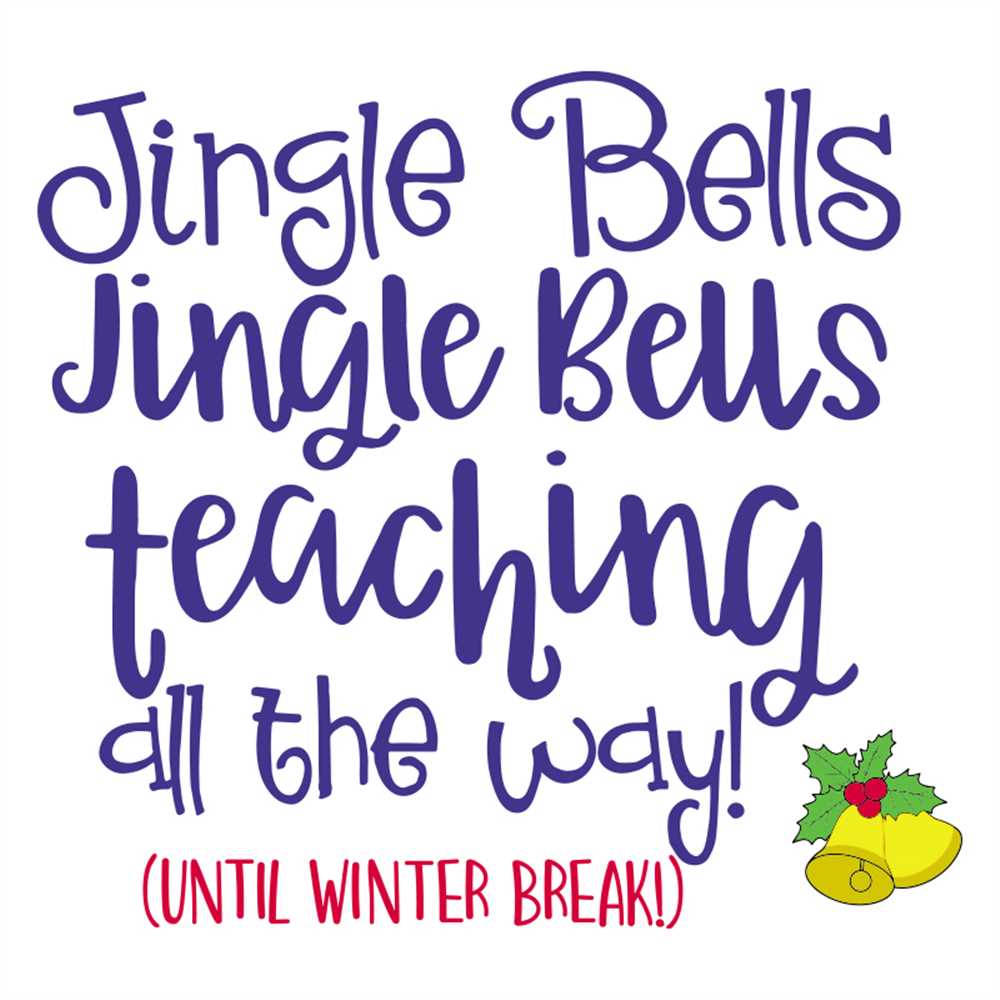 Jingle Bells Jingle Bells Teaching All The Way Until Winter - Inspire ...