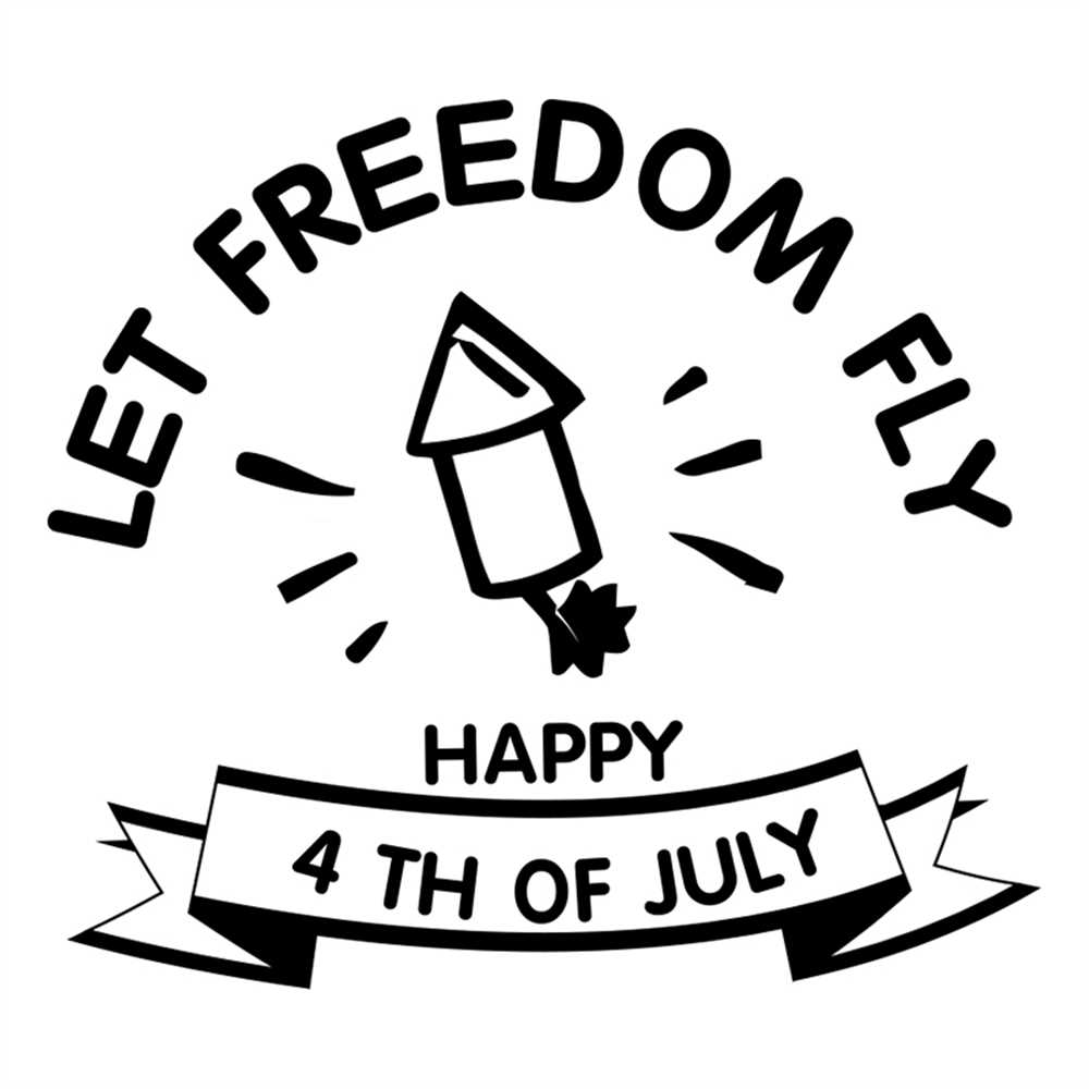 Let freedom fly happy 4th of july svg, independence day svg, | Inspire ...