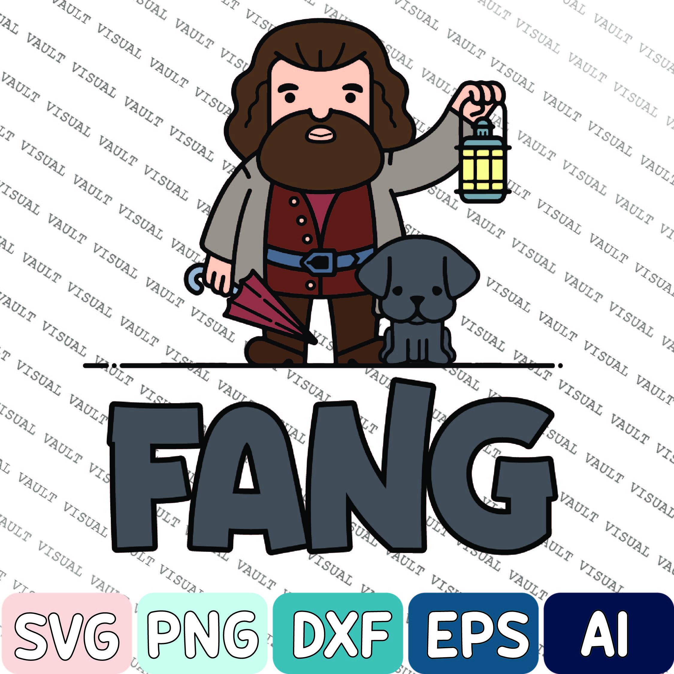 Rob-Bie Col-Trane Svg , Hag-Rid And F-Ang Dog Svg , R Hag-Ri | Inspire ...