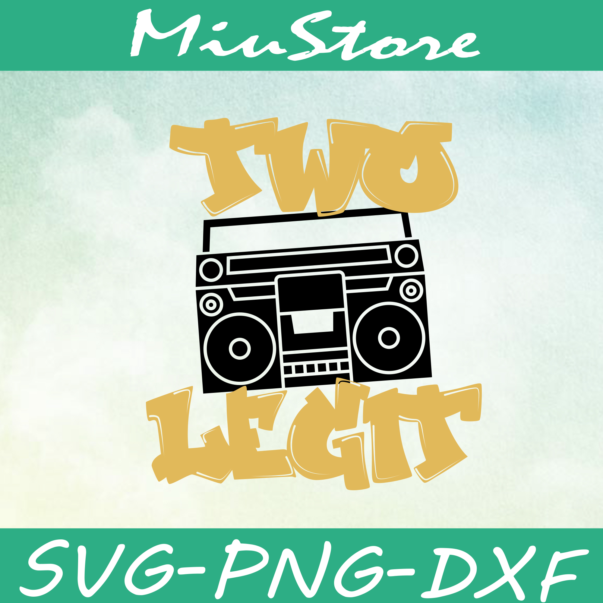 Two Legit To Quit Svg, Radio Svg,png,dxf,cricut - Inspire Uplift