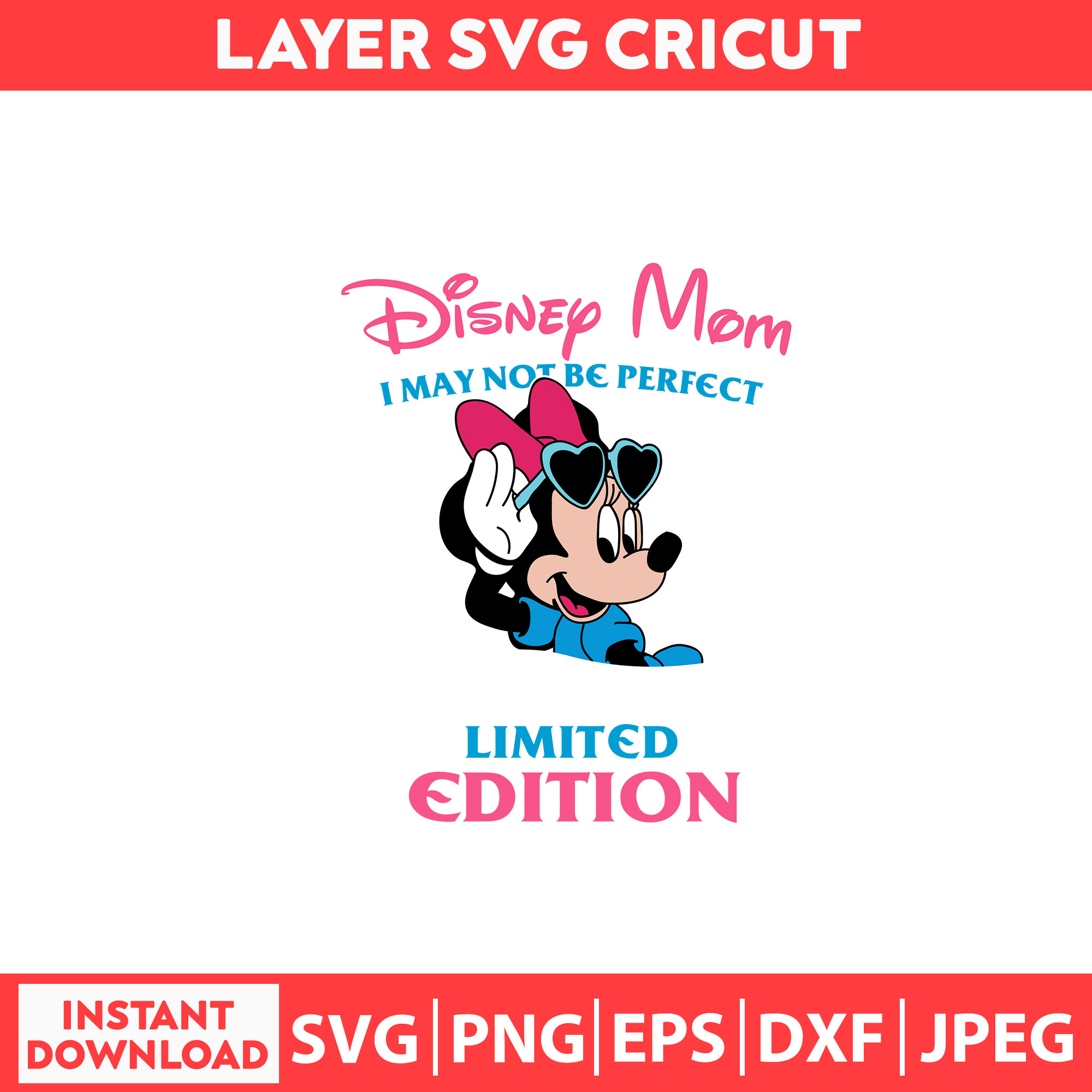 Disney Mom Edition Svg, Disney Shirt Svg, Disney Mothers Day | Inspire ...