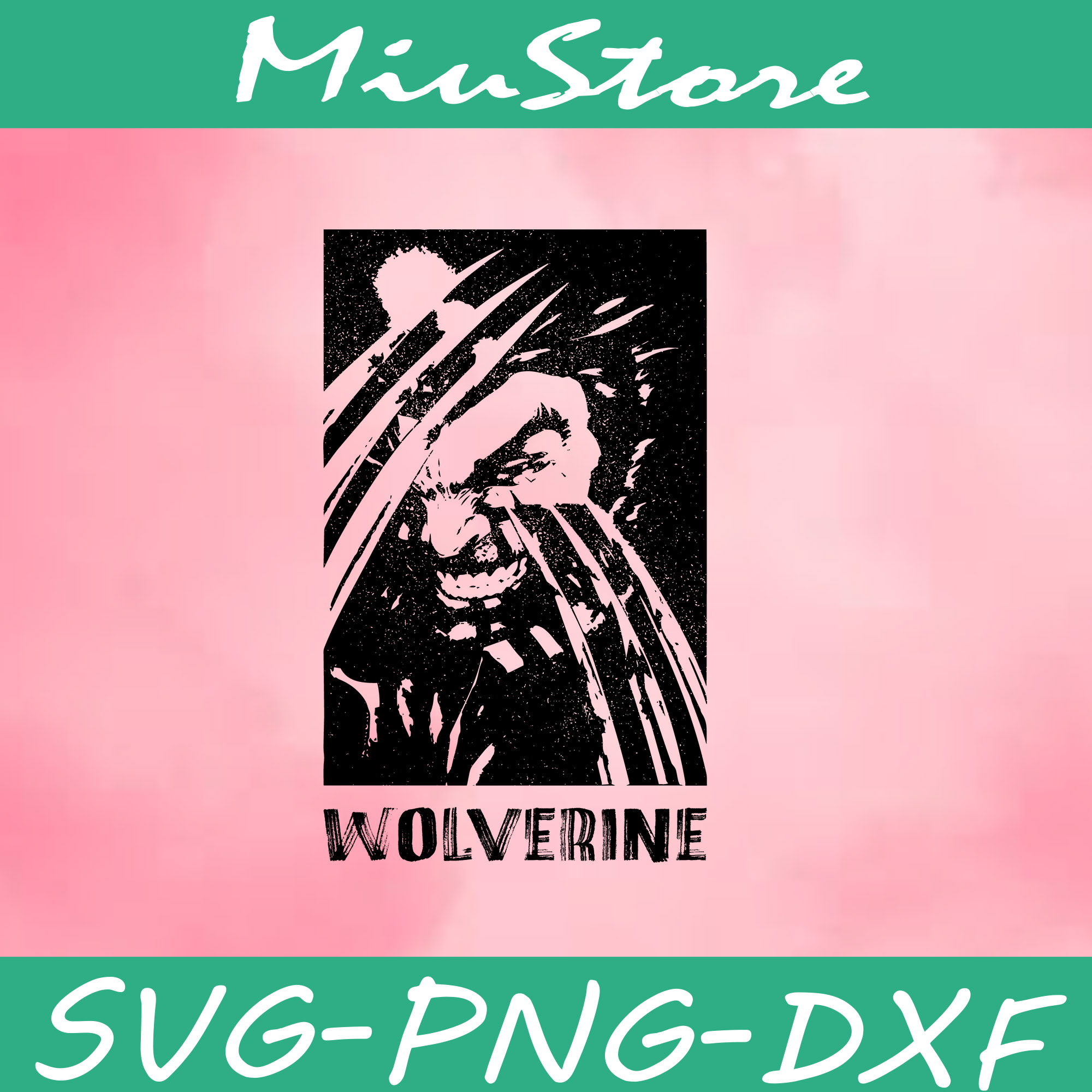 Lognan Wolverine SVG, Superhero SVG,png,dxf,cricut | Inspire Uplift